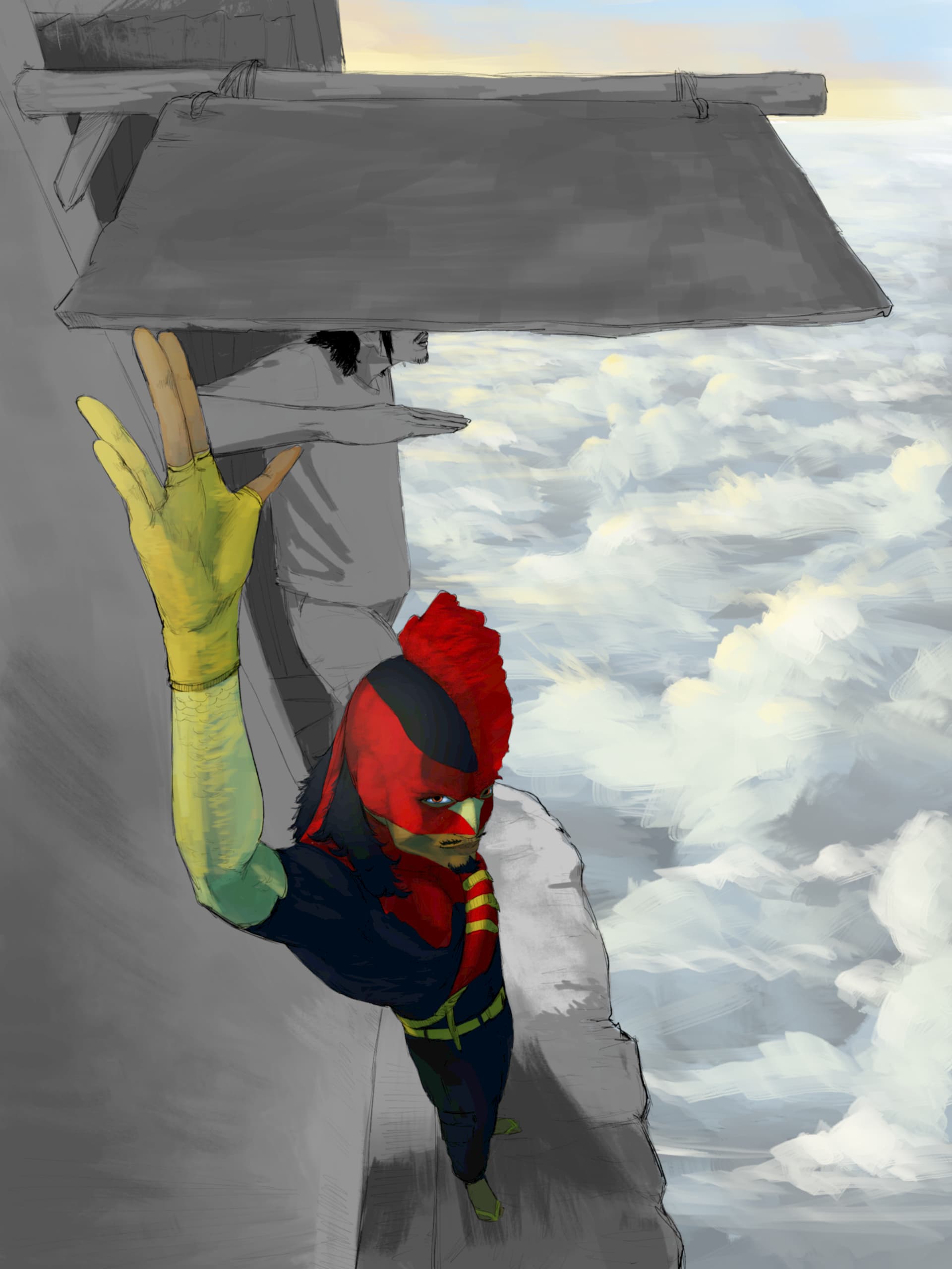 My comic concept art - Finished Artworks - Krita Artists