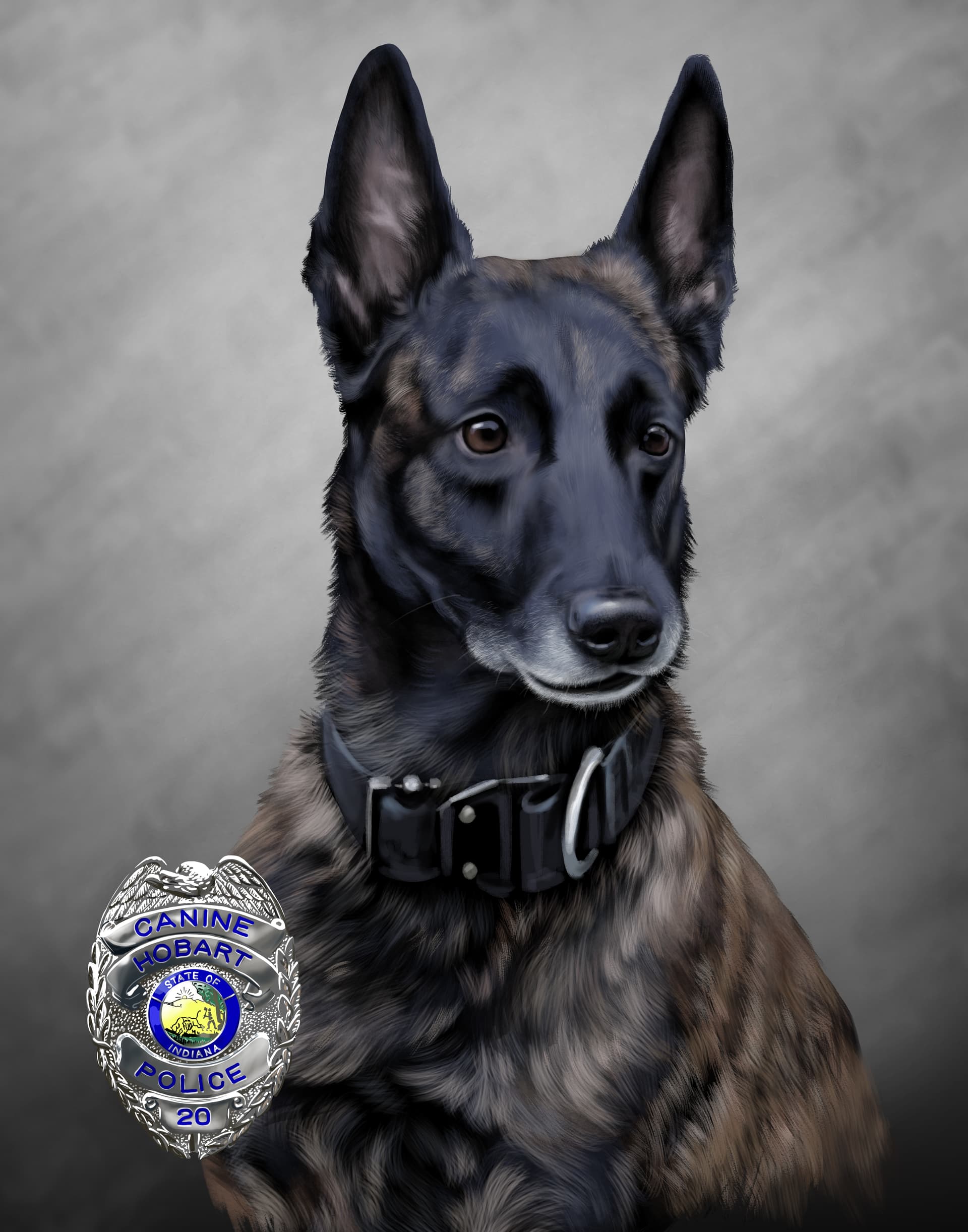 K9 Officer Mojo - Finished Artworks - Krita Artists