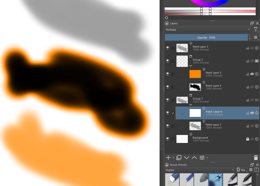 Isolate overlay layer to specific layer group - Basics & Interface ...