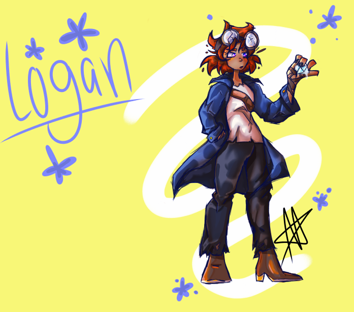 Logan (a friends OC i drew) - Finished Artworks - Krita Artists