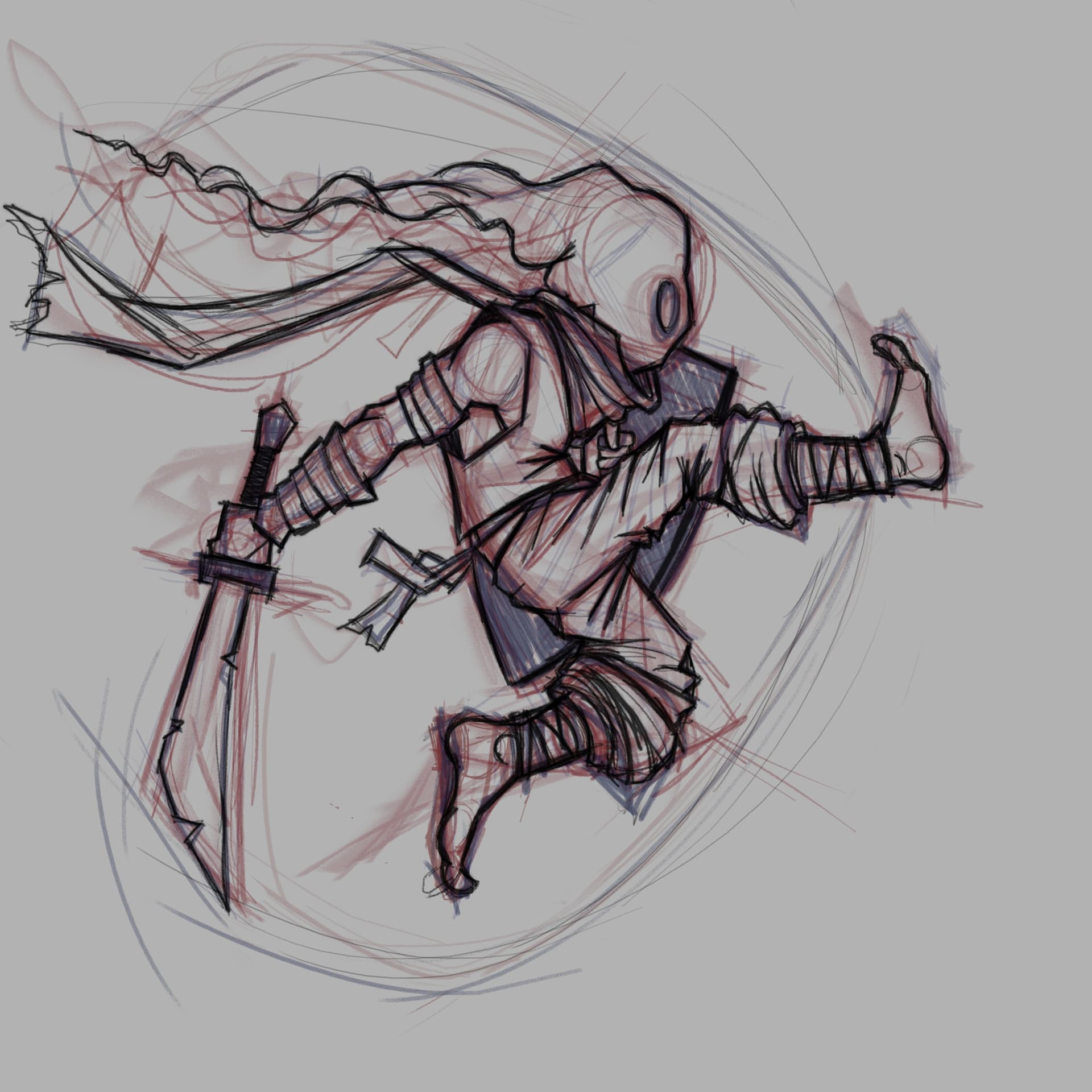 Anime Ninja Assassin Drawings