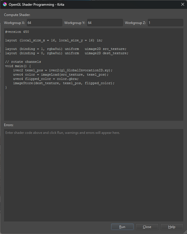 ModernGL / GLSL shader programming plugin - Plugins - Krita Artists