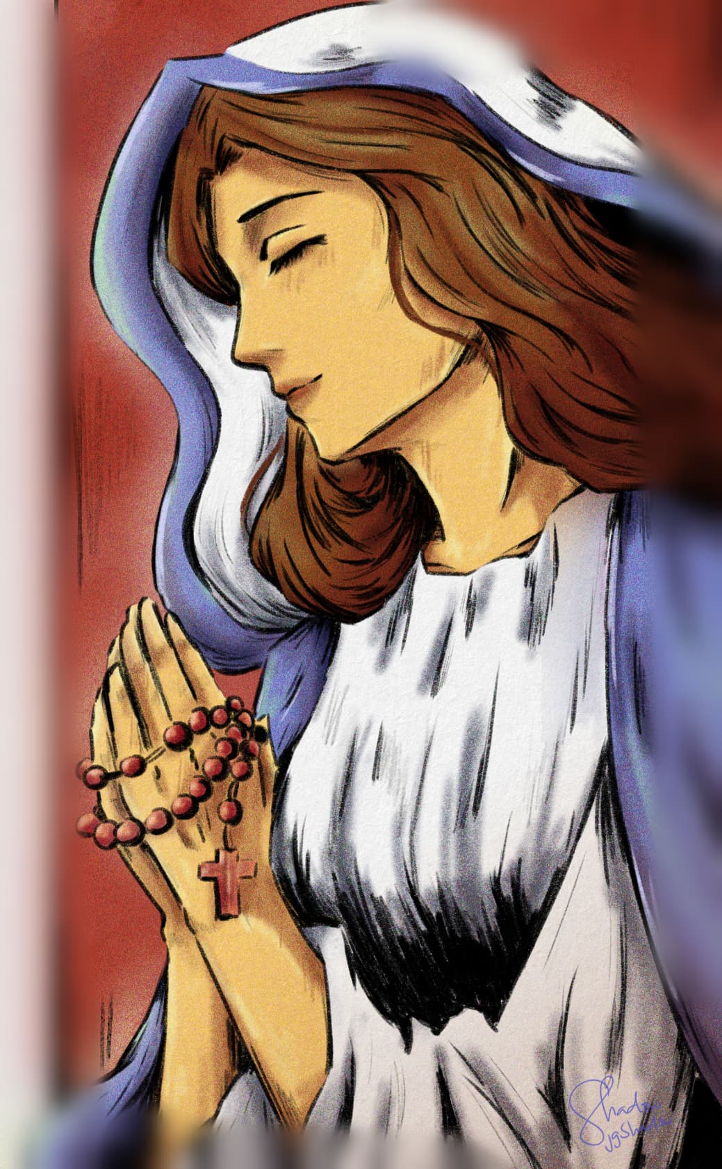 Mother of Mercy (Free to Download on Ko-fi) - Finished Artworks - Krita ...
