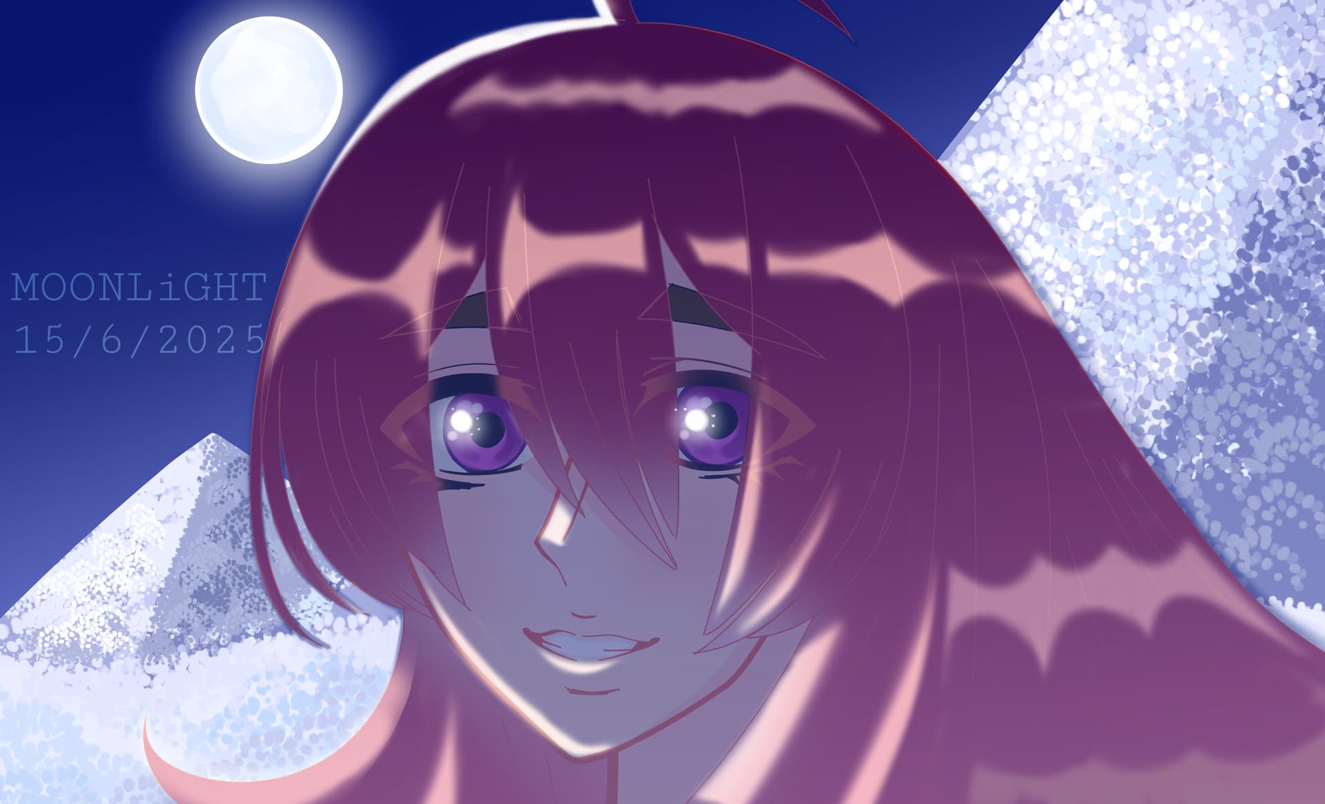 Madeline (From Celeste) in my Style - Finished Artworks - Krita Artists