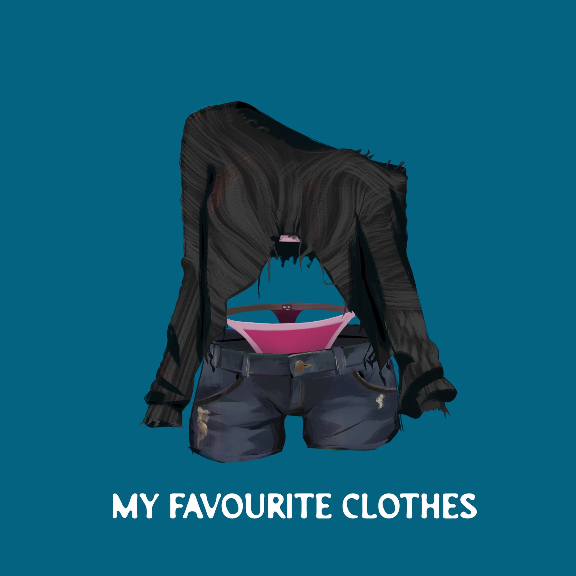 Alt cover for "my favourite clothes" by RINI - Finished Artworks ...