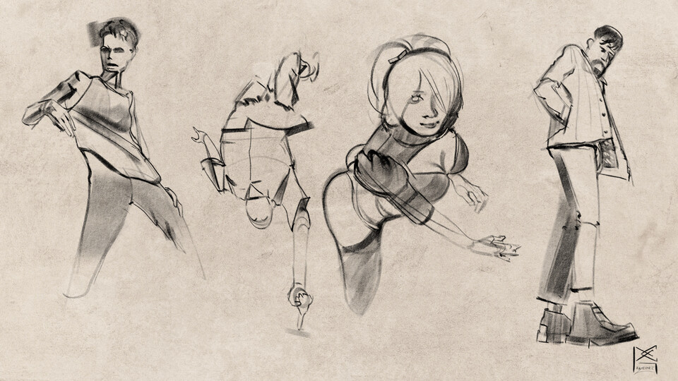 Open figure drawing thread (from reference) - Art Games & Duels - Krita ...
