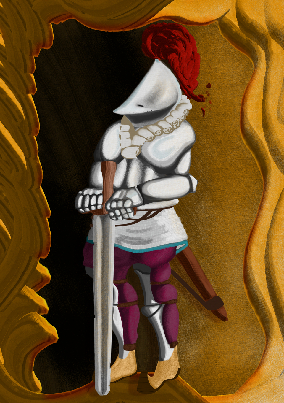 Ricar, рыцарь (Knight) - Finished Artworks - Krita Artists