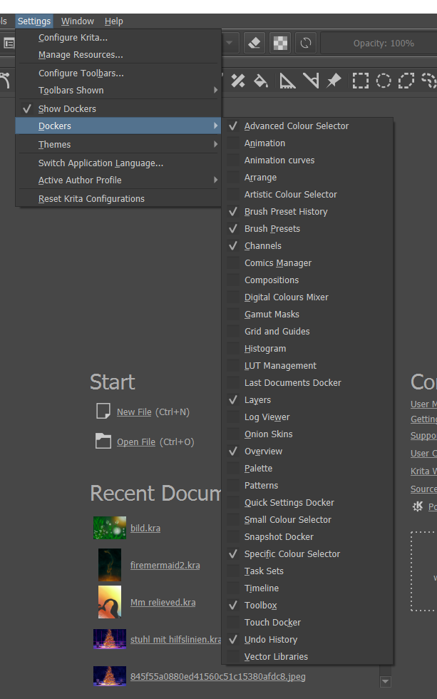 Tool Options Are Missing General Questions Krita Artists Tool Options Are Missing General Questions Krita Artists