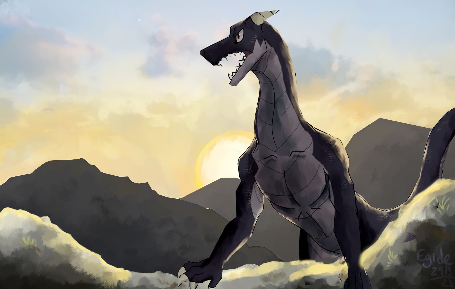 Wingless Dragon Concept