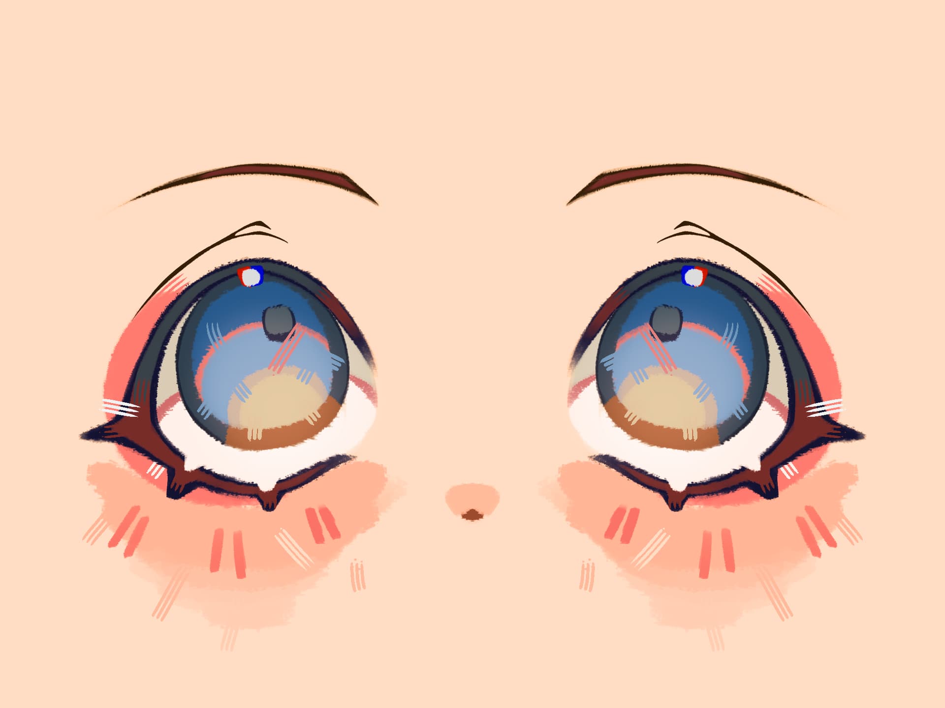 how to draw an pretty eye