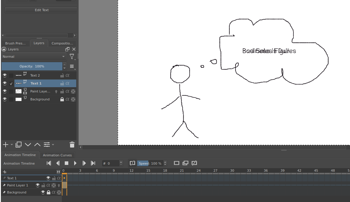 Make text and items change in animation - Basics & Interface - Krita Artists