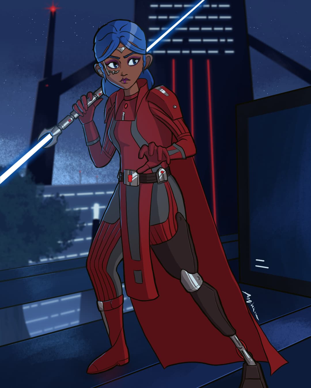 Faye Fula'an [Star Wars OC] - Finished Artworks - Krita Artists