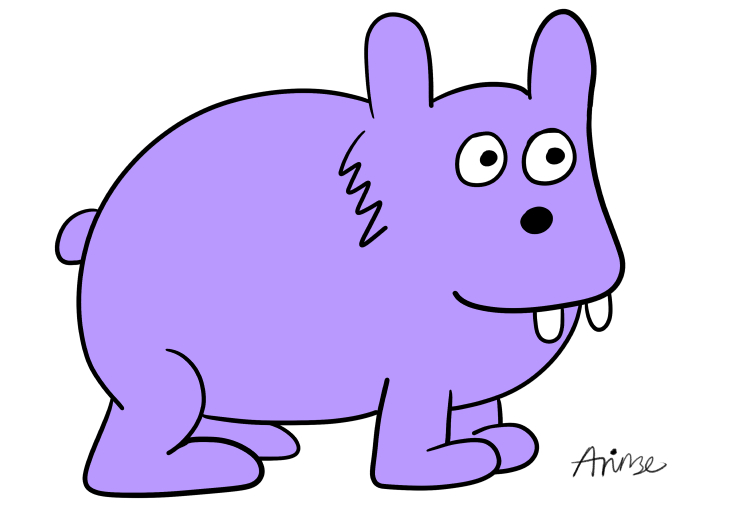 Purple Creature - sketchbook - Krita Artists