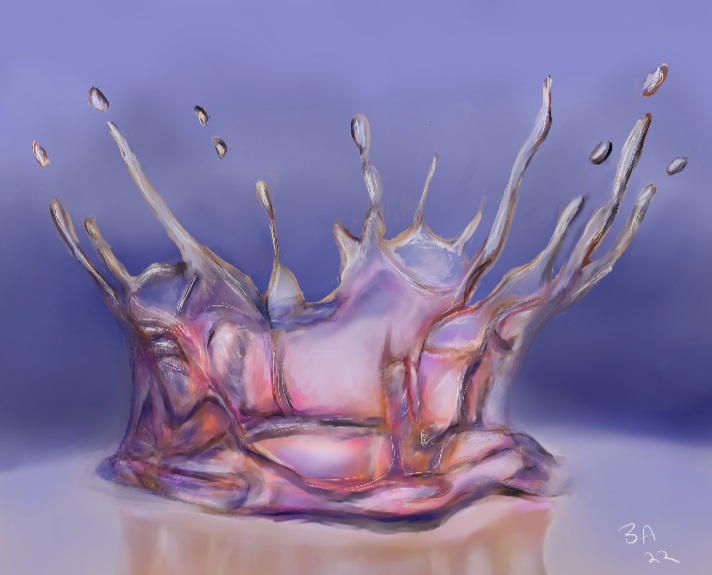 Some Strange Liquid I painted today - Finished Artworks - Krita Artists