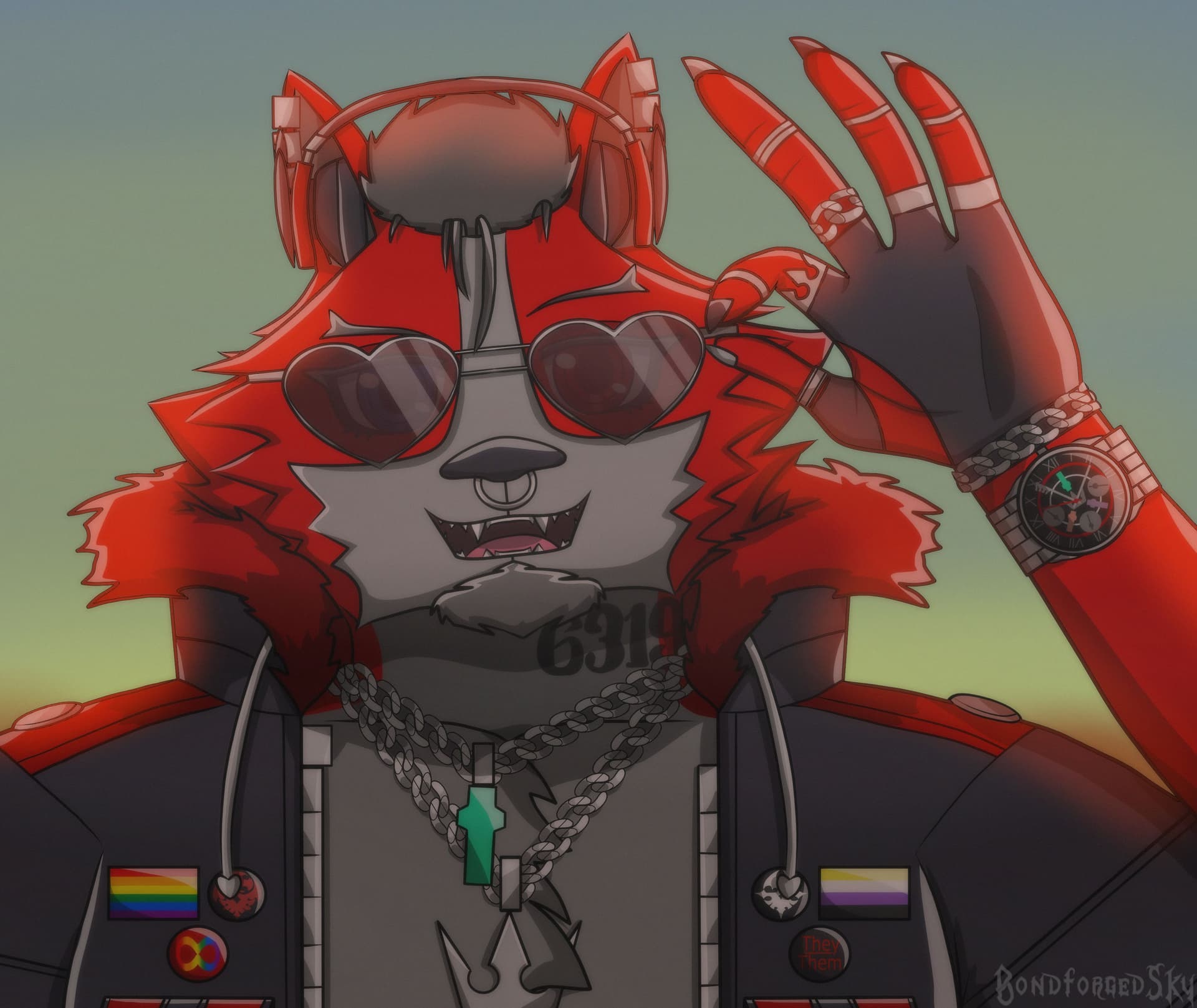 New art with my fursona - Finished Artworks - Krita Artists