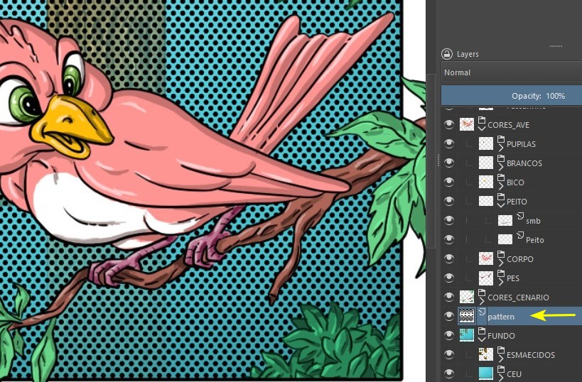 Screentone test - Finished Artworks - Krita Artists