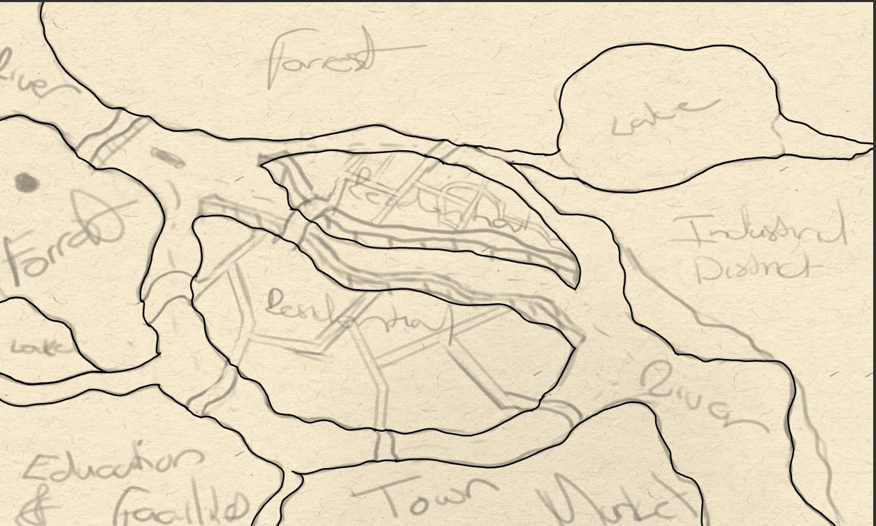 First Map - Finished Artworks - Krita Artists