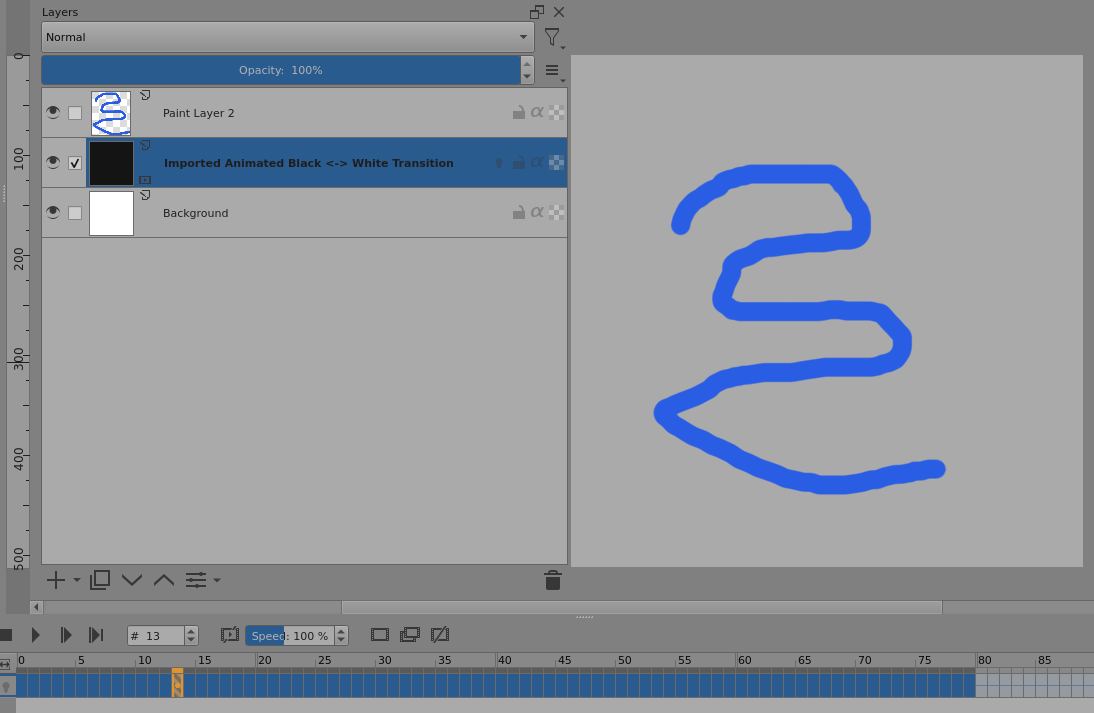 How to animate blur's opacity? - General Questions - Krita Artists