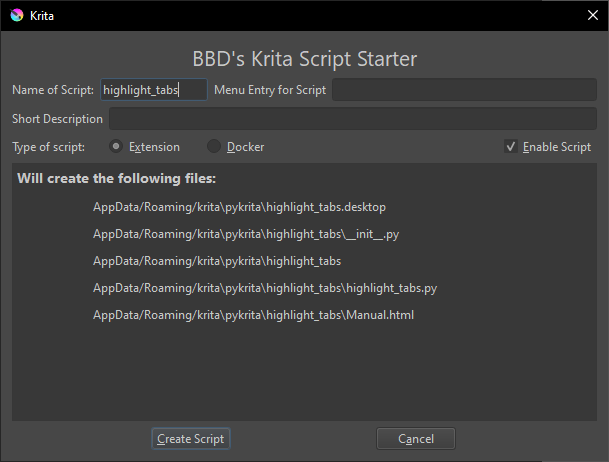 I cannot find the current document I am using in a timely manner - Basics & Interface - Krita ...