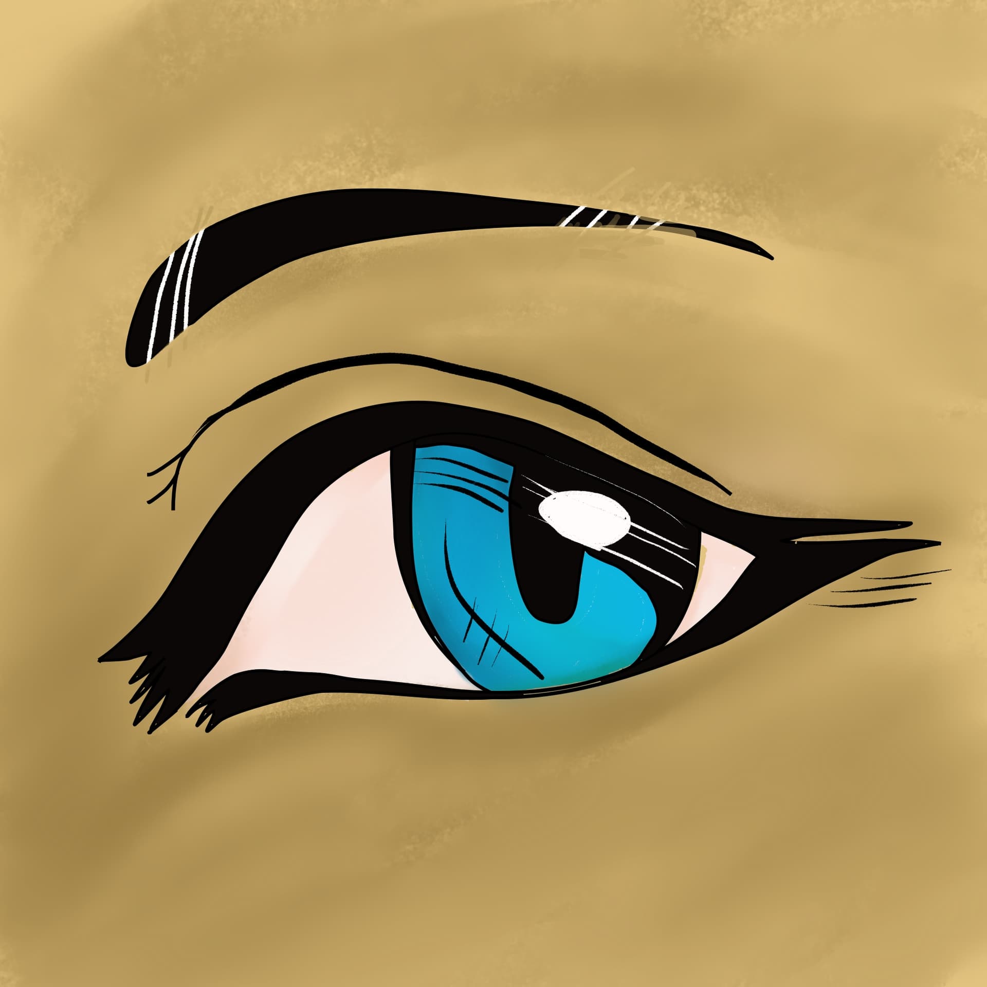 Ojo practica - Finished Artworks - Krita Artists