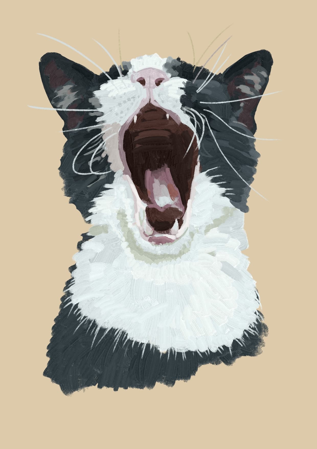 Competition Cat - Finished Artworks - Krita Artists