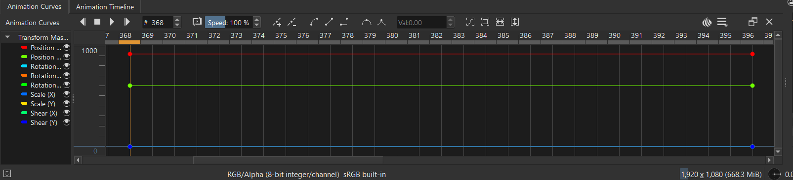 Stuttering animation curves - General Questions - Krita Artists