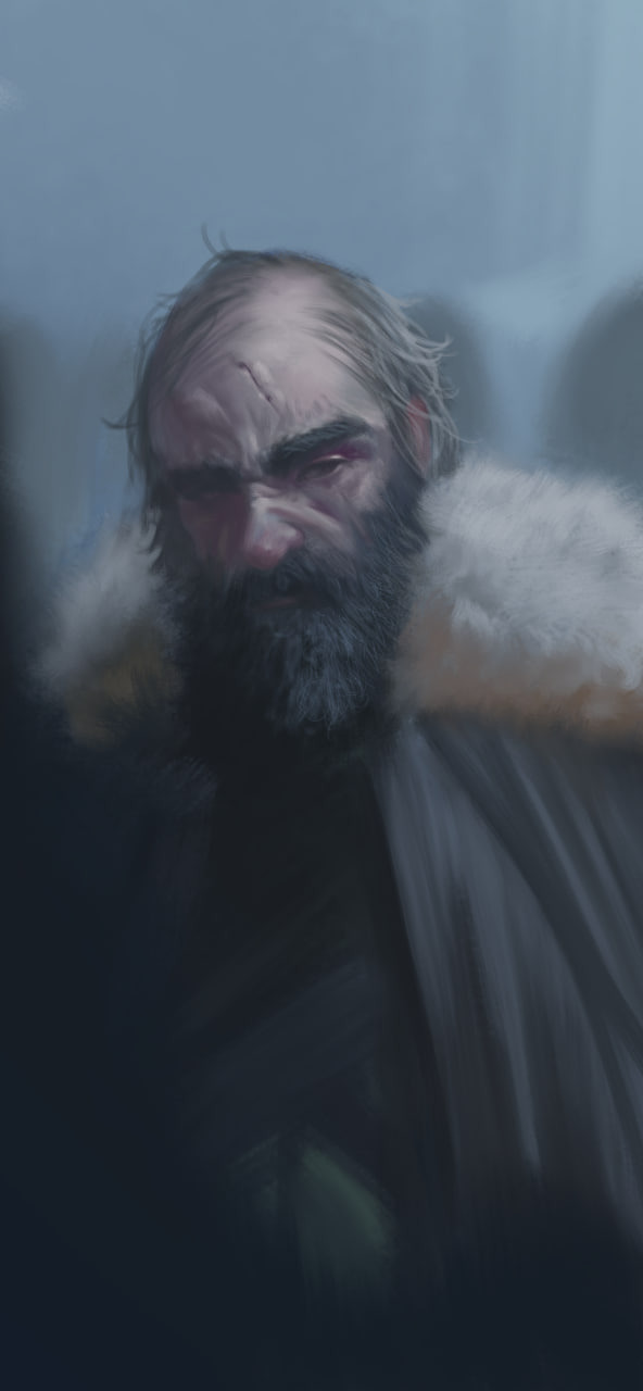 Dangerous grumpy guy - Finished Artworks - Krita Artists