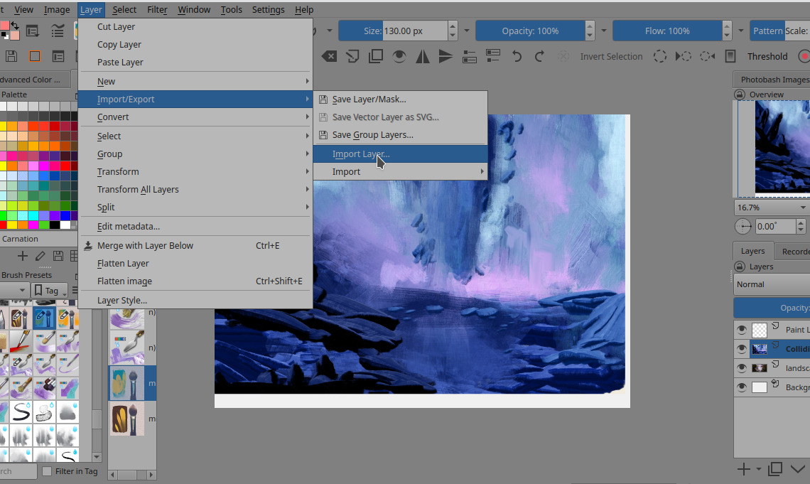Canvas texture inside krita option setting - Feature Requests - Krita ...