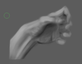 Hands value study - Finished Artworks - Krita Artists