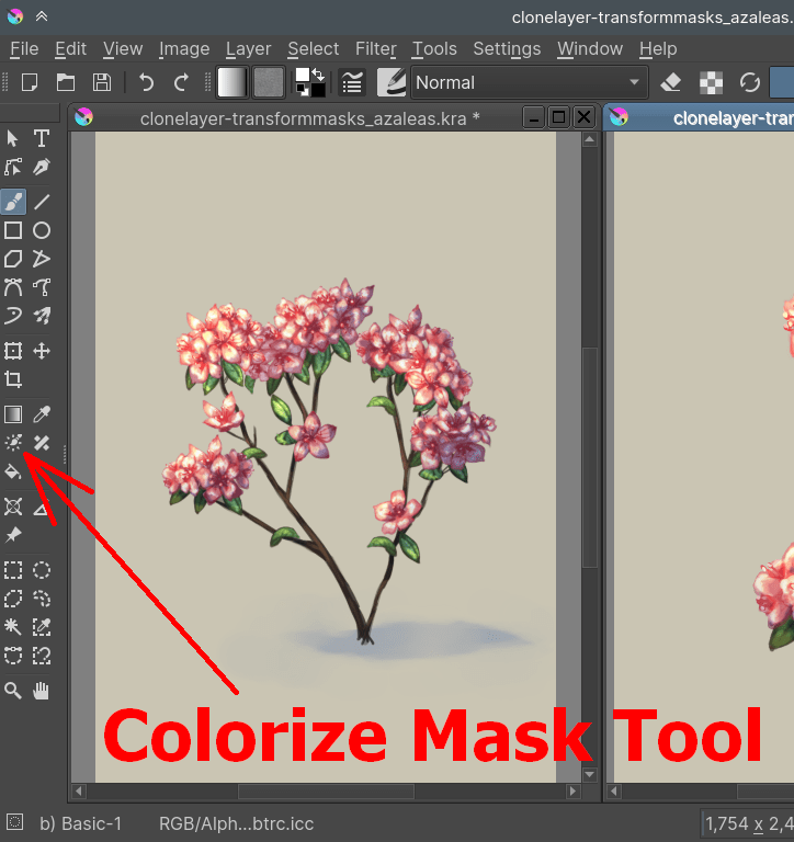Colorised mask - General Questions - Krita Artists