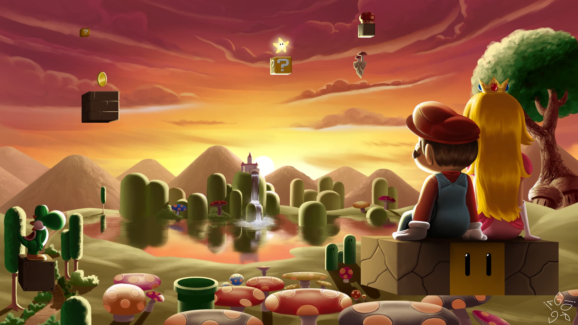 Super Mario World - Finished Artworks - Krita Artists