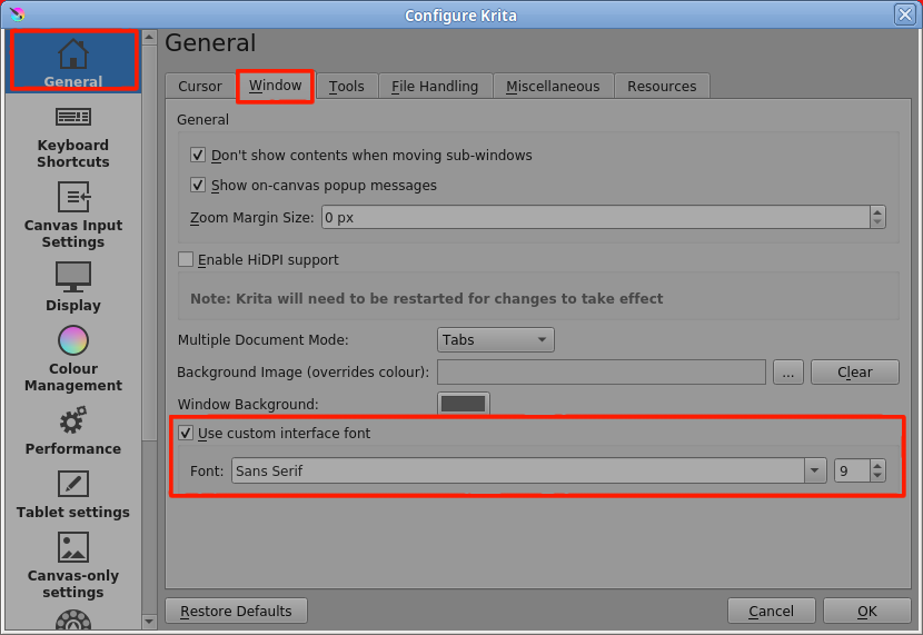Dockers are all zoomed out, how do I fix their size? - Basics & Interface - Krita Artists