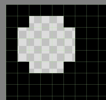 Contiguous Selection Tool treats the erased place as if it still had ...