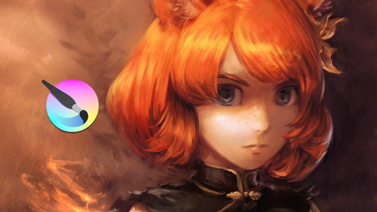 Pleroma-tan, but in my style - Finished Artworks - Krita Artists