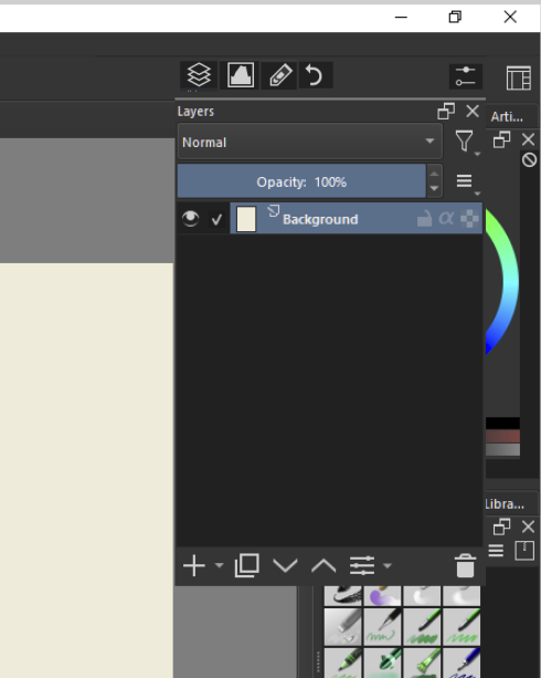 Dockers as dropdown menus - Mobile & Tablets platform - Krita Artists