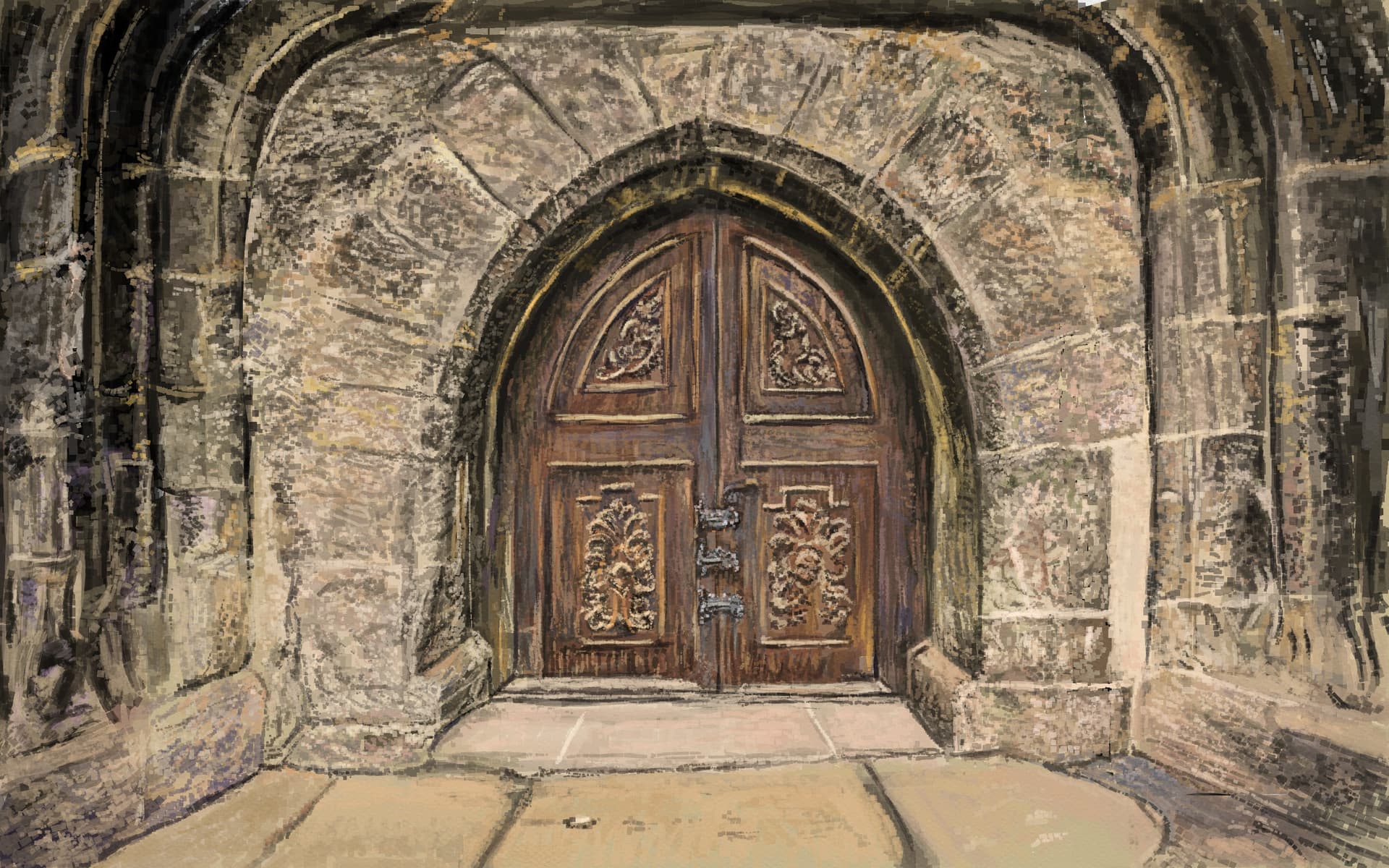 Tower door - Finished Artworks - Krita Artists