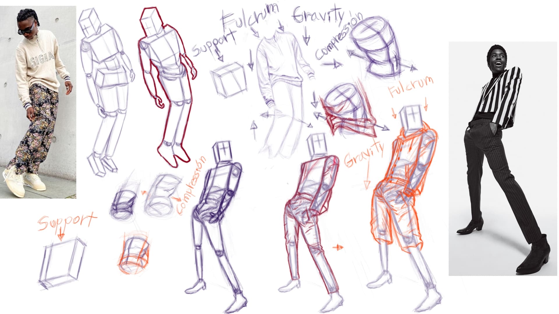 Simple and Advanced Manikin - Domestika Course - sketchbook - Krita Artists