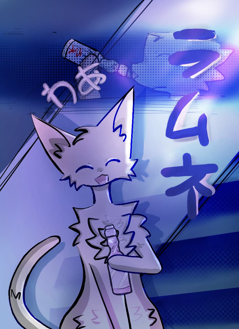Ramune! - Finished Artworks - Krita Artists