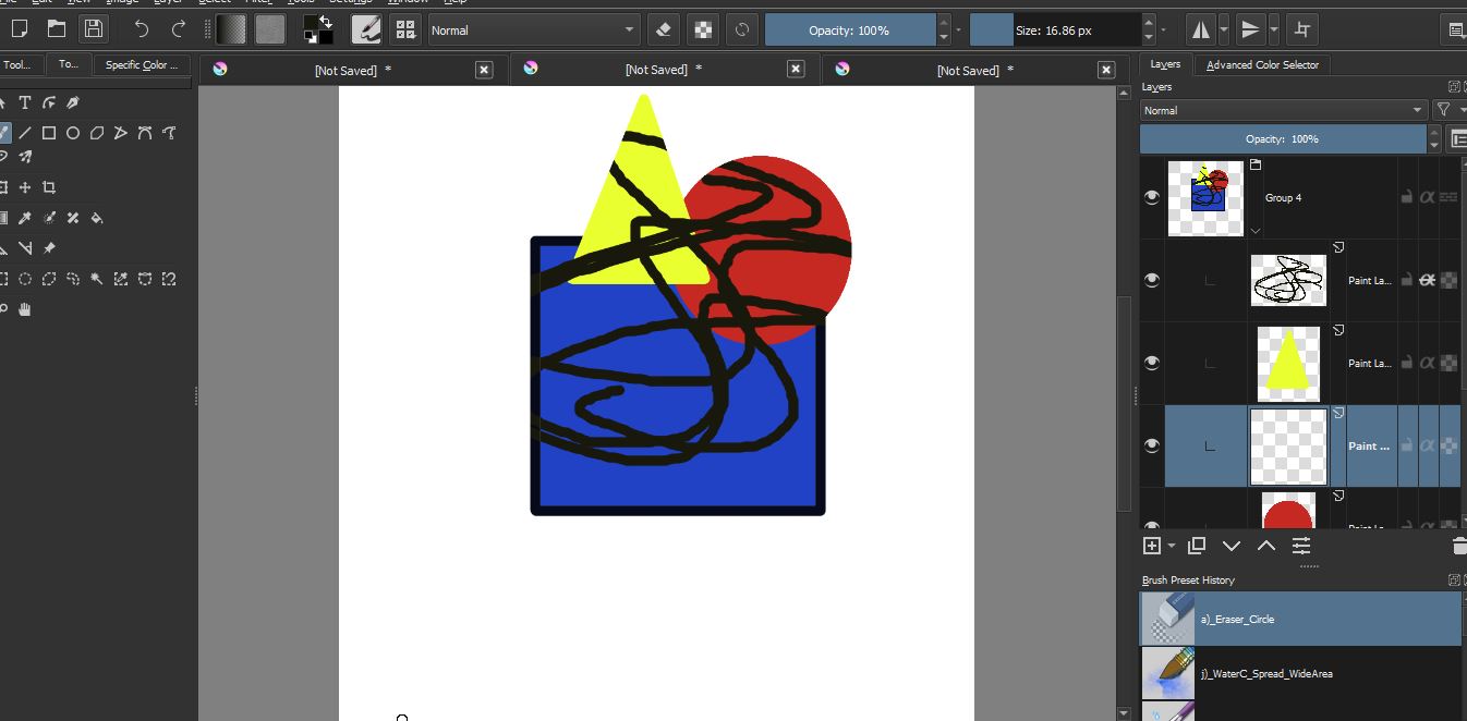 Inherit Alpha in a clipping group, groups of layers and layers ...