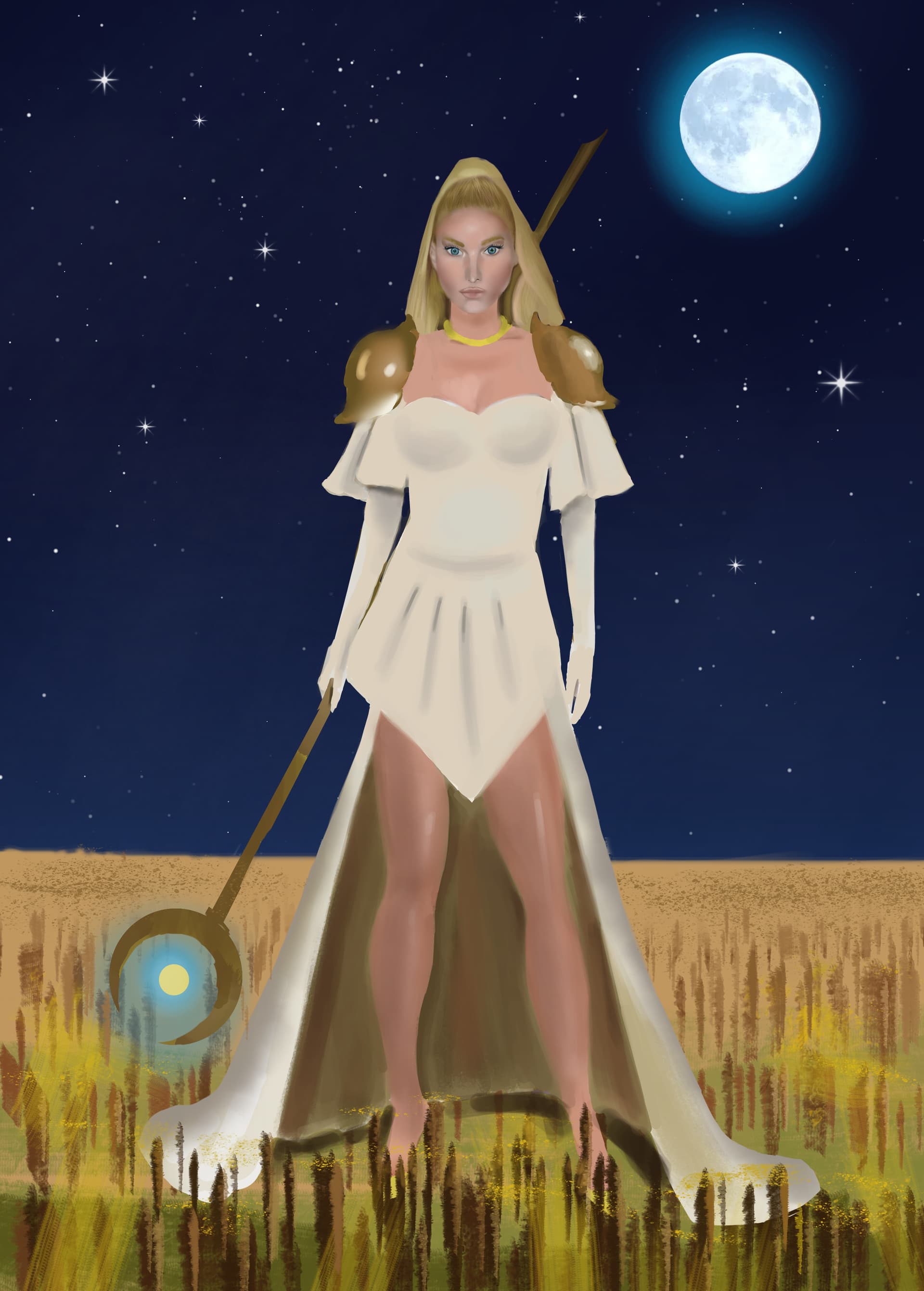 White mage - Finished Artworks - Krita Artists