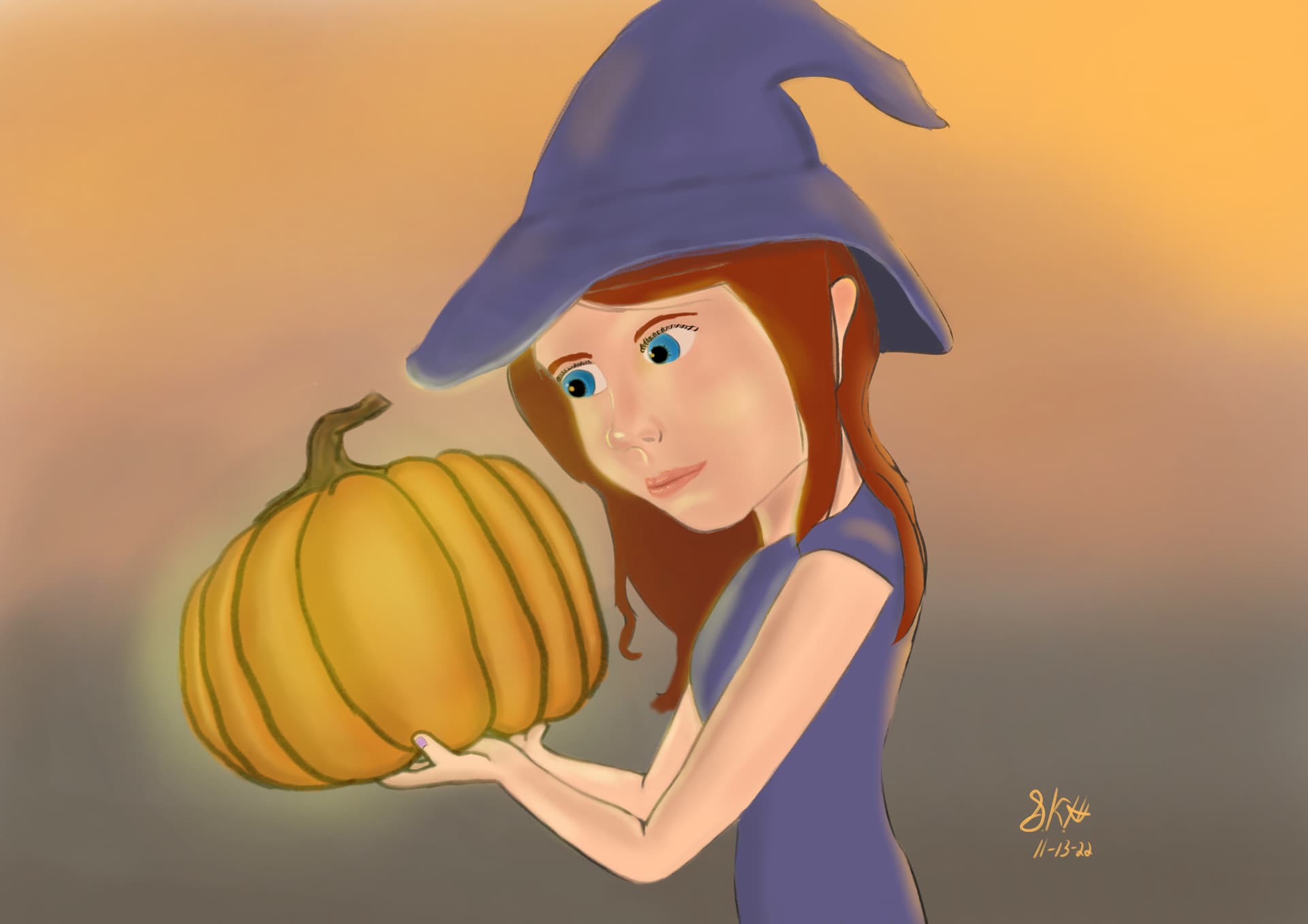 Witchy Child - Finished Artworks - Krita Artists