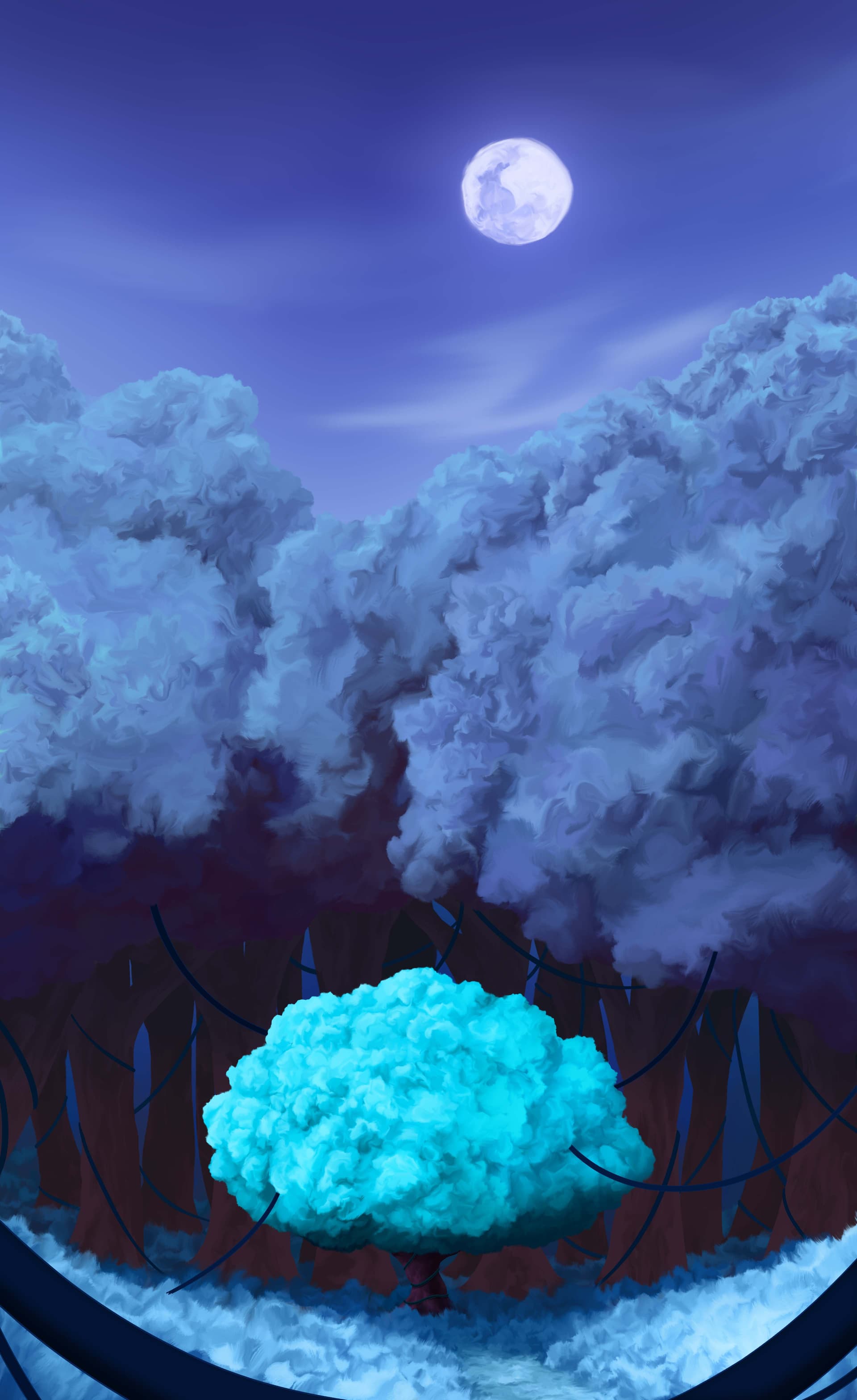DAY to NIGHT - Animation Backgrounds - Finished Artworks - Krita Artists