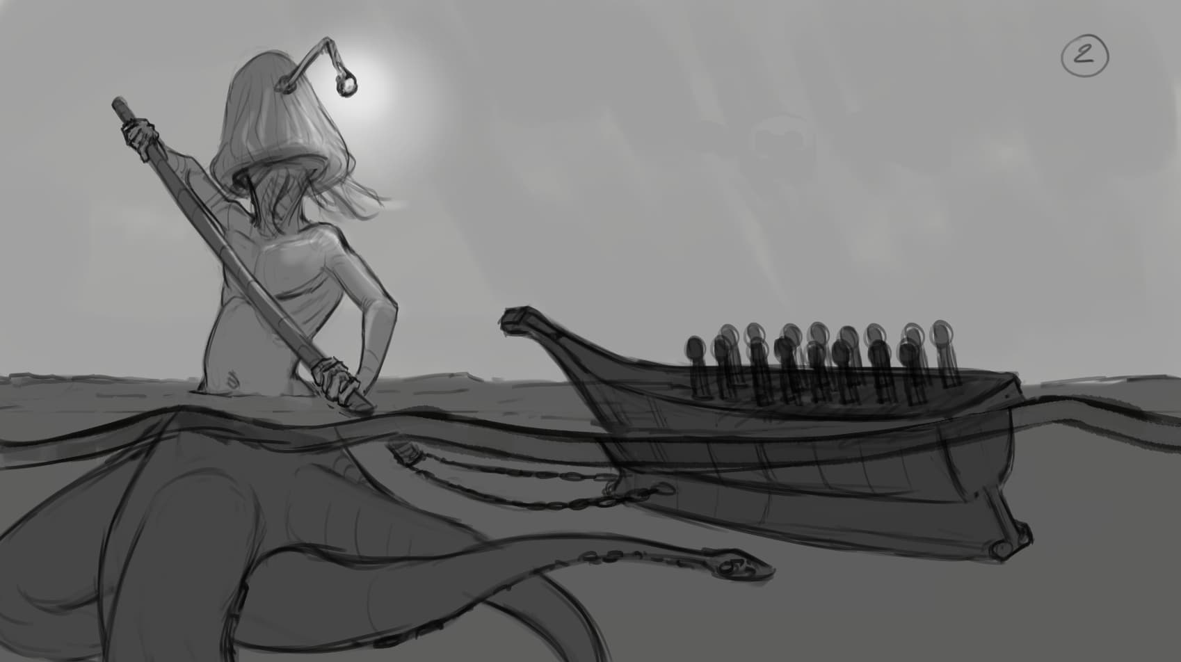 Charon revisited - Mako - Work In Progress - Krita Artists
