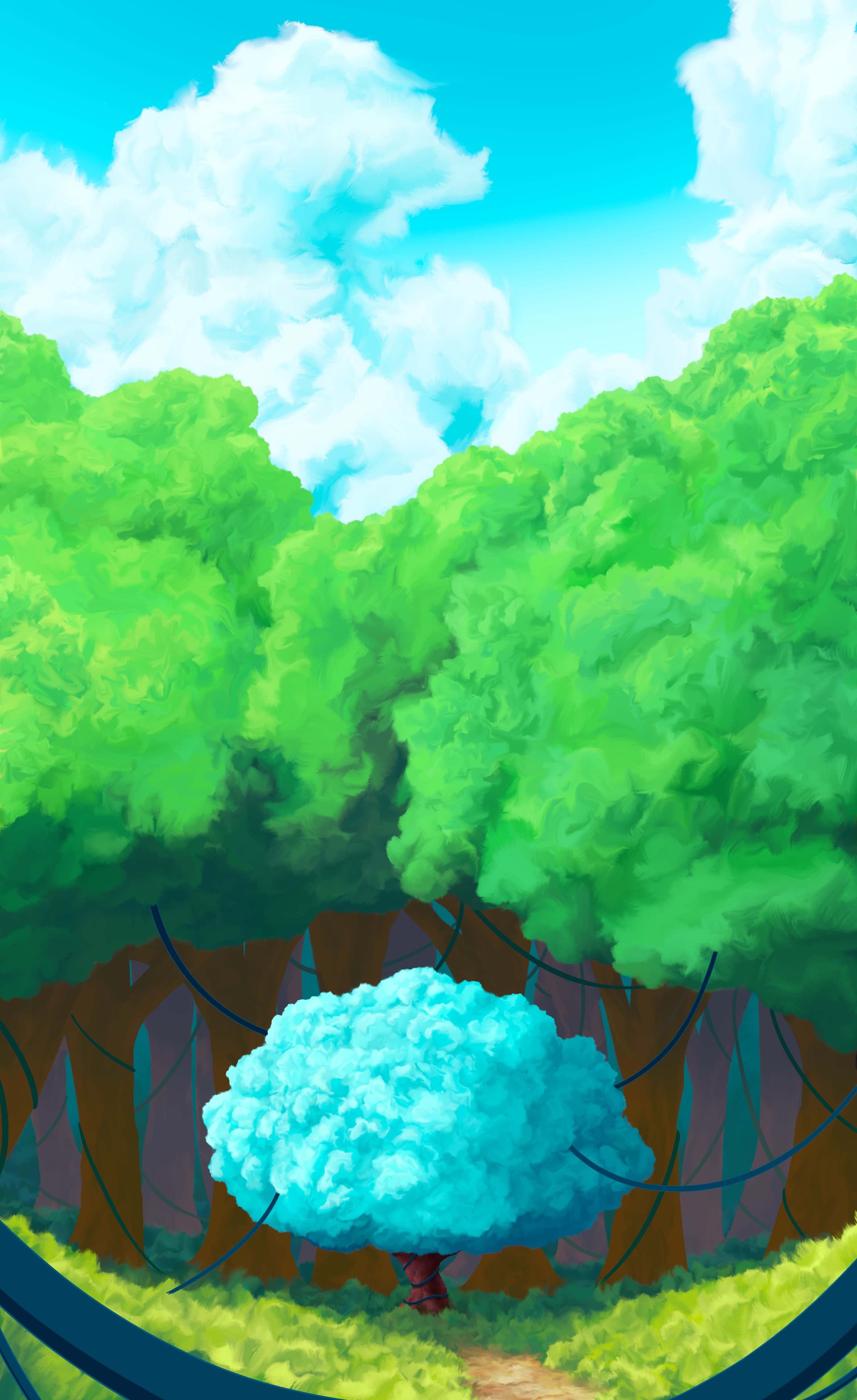 DAY to NIGHT - Animation Backgrounds - Finished Artworks - Krita Artists
