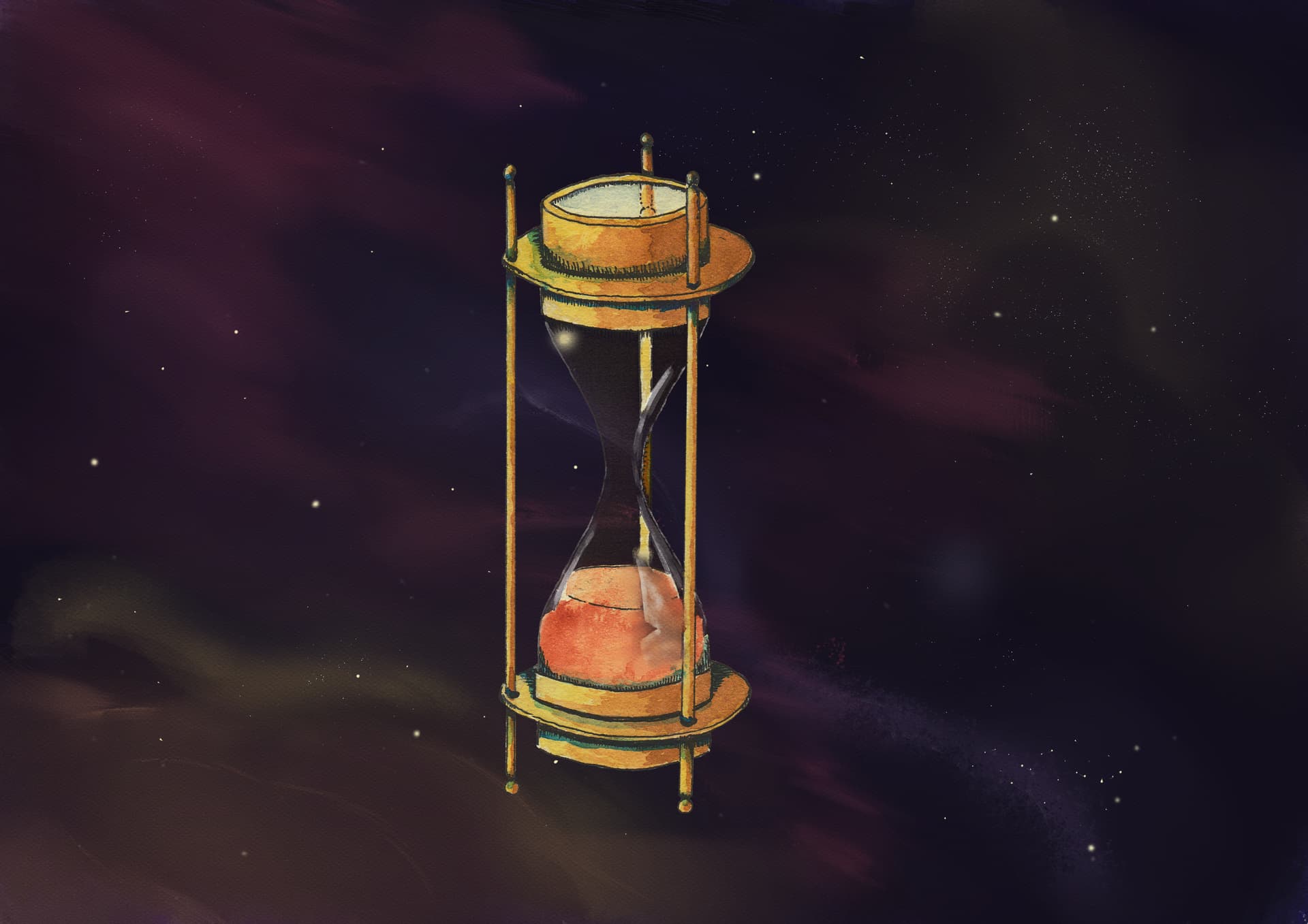 Time objects in space - Finished Artworks - Krita Artists