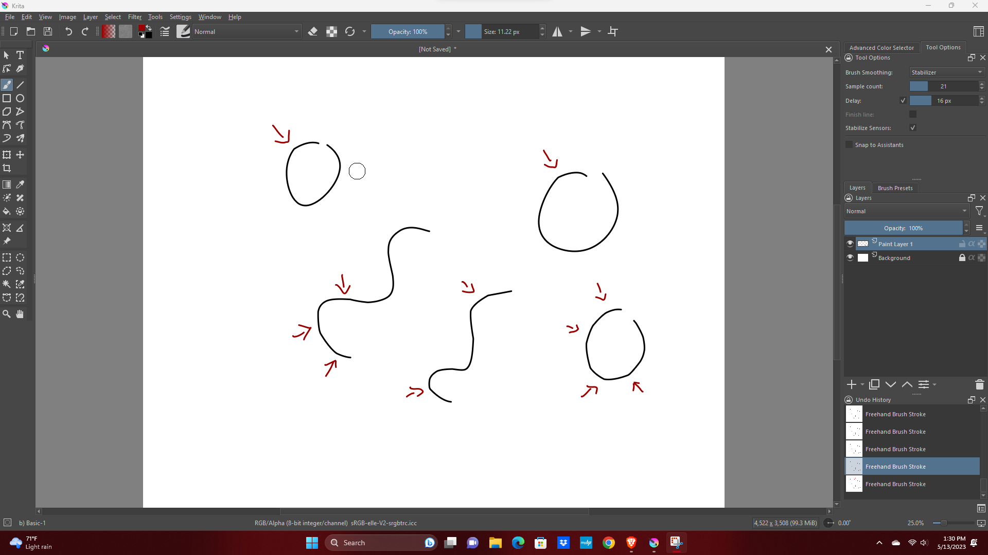 Jagged lines - Input Device Support - Krita Artists