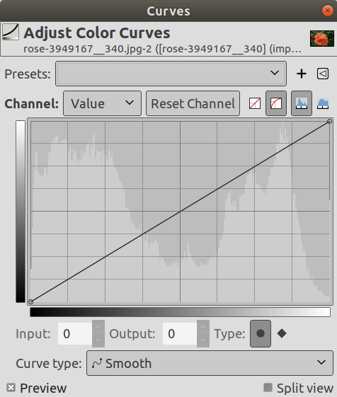Histogram for EVERY channel of Color adjustment curves - Feature ...