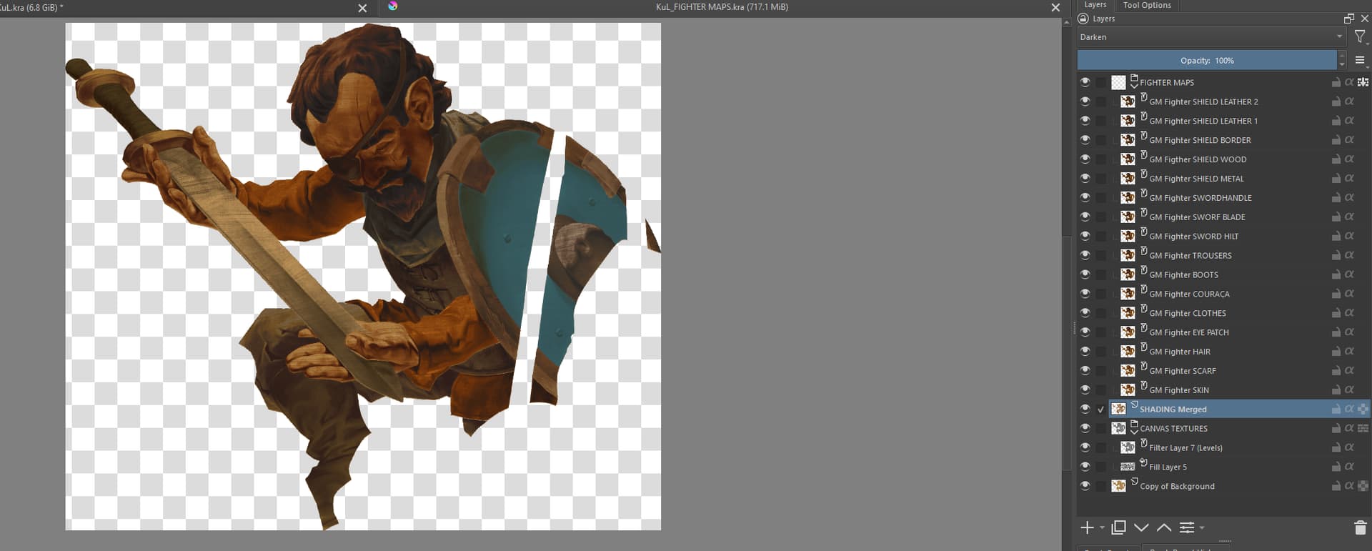 About groups and gradient maps - General Questions - Krita Artists