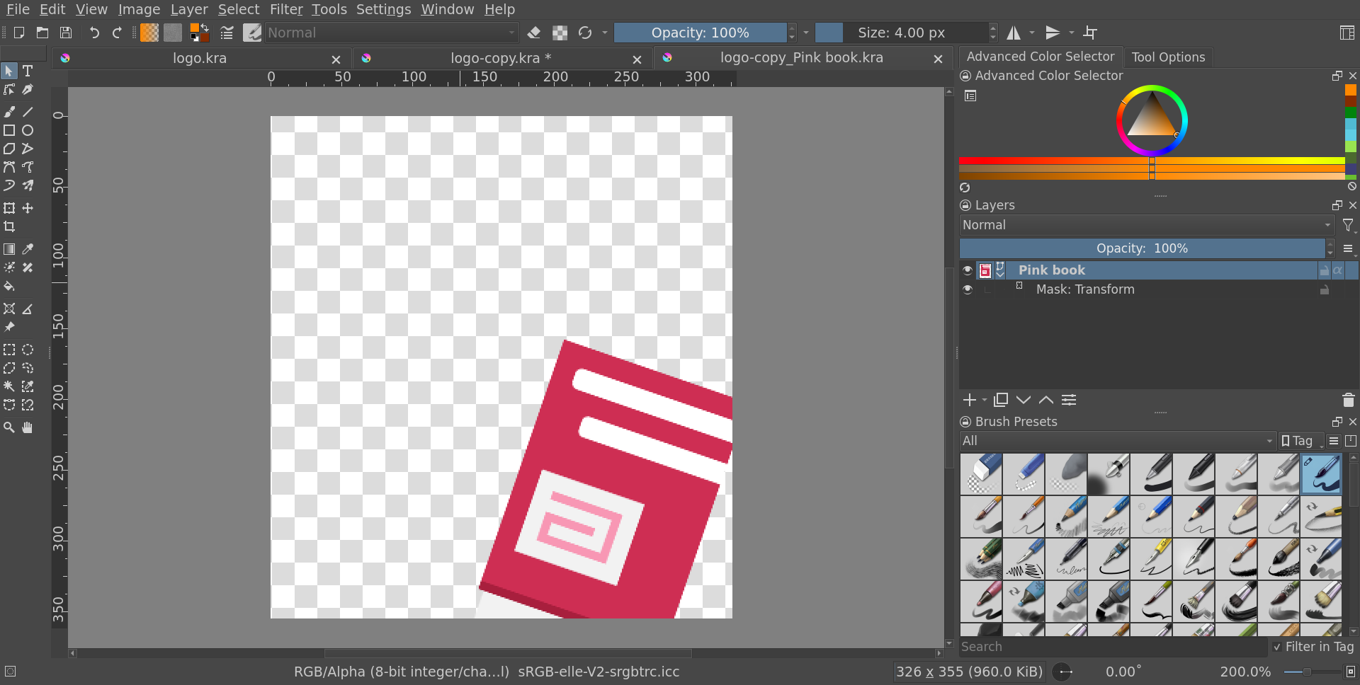 Conversion from vector layer with masks breaks original image - Bundles ...