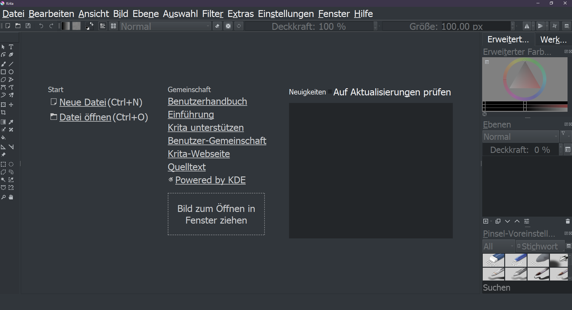 Font size of the user interface is huge - General Questions - Krita Artists